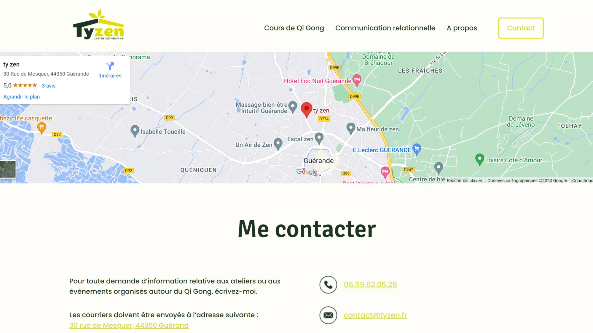 Contacter Ty Zen - Tyzen
